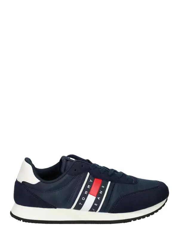 Tommy Hilfiger Logo Detail Sneakers - Blue