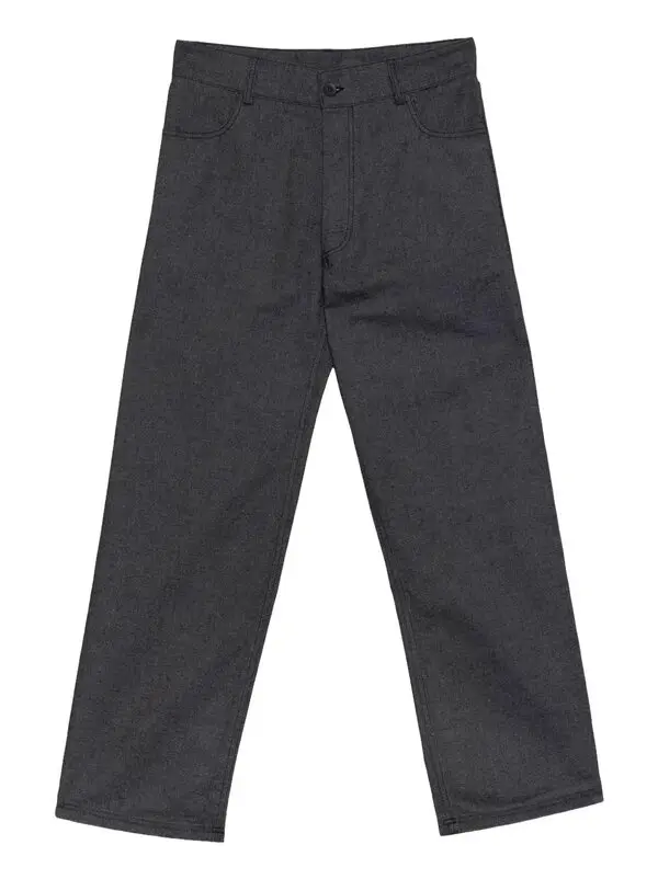 BASERANGE Button-up Trousers - Grey