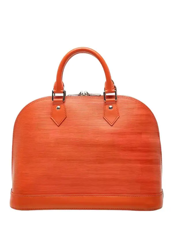 LOUIS VUITTON 2012 Epi Alma Pm Handbag - Orange