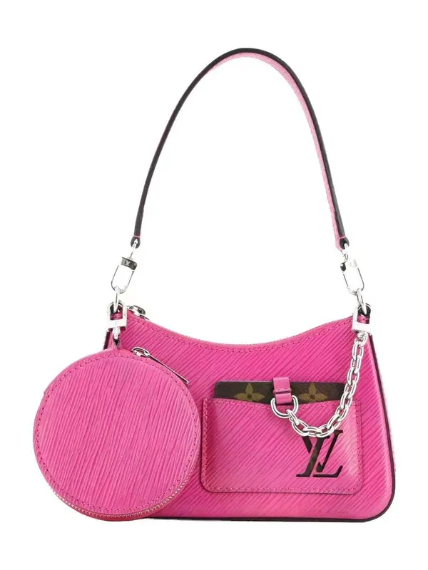 LOUIS VUITTON Marelli Epi Leather Shoulder Bag - Pink