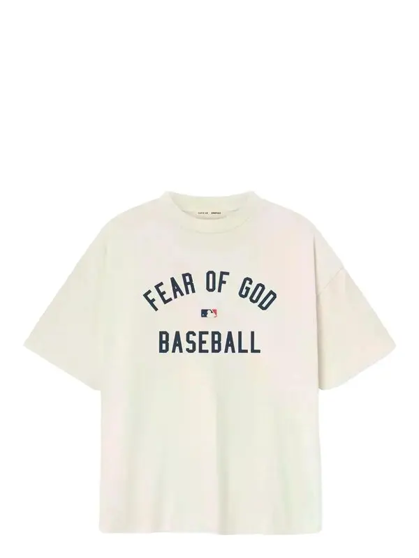 Fear Of God X Mlb 90's Printed T-shirt - Neutrals