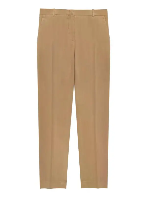 SLOWEAR Pleated Tailored Trousers - Neutrals