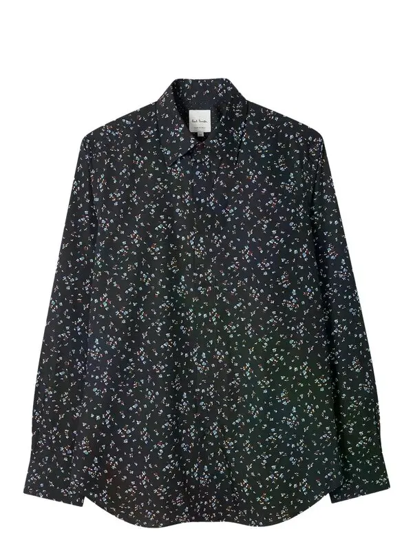 Paul Smith Ditsy Floral Print Shirt - Blue