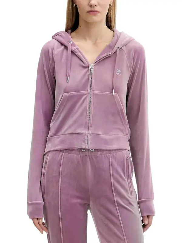 Juicy Couture Zip-fastening Hoodie - Purple
