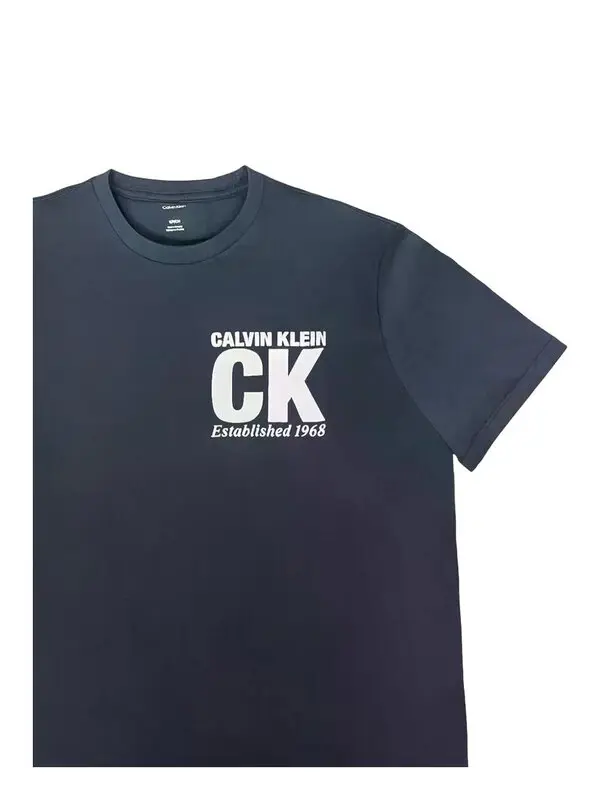 Calvin Klein Logo-print T-shirt - Blue