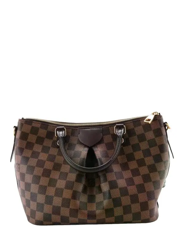 LOUIS VUITTON Siena Handbag Damier Pm Satchel - Brown