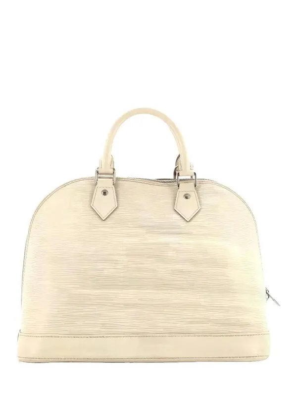 LOUIS VUITTON Alma Handbag Epi Leather Pm Satchel - Neutrals