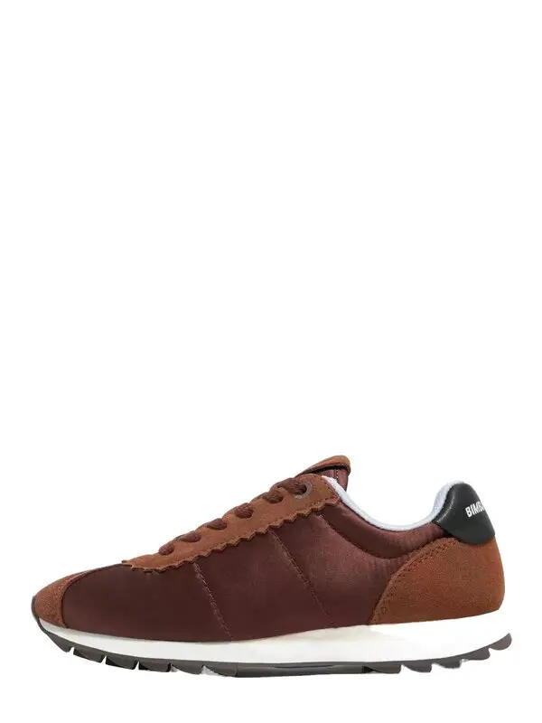Bimba Y Lola Scalloped Trim Sneakers - Brown