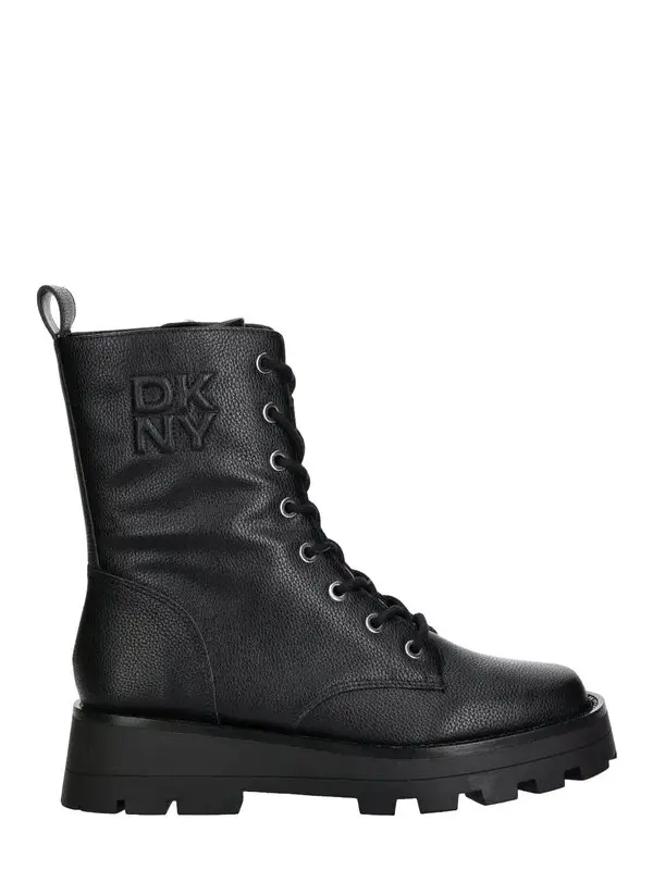 Dkny Sejal Lug-sole Boots - Black