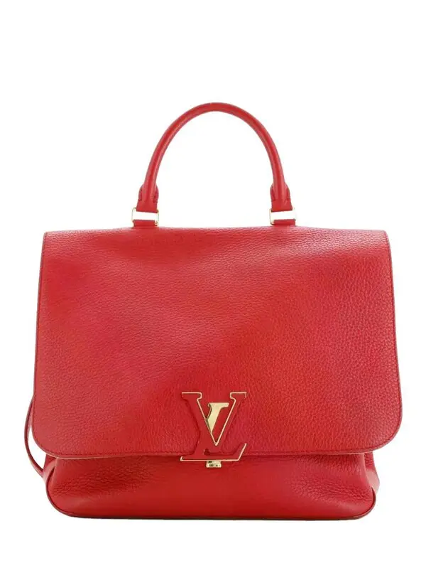LOUIS VUITTON Volta Nm Leather Satchel - Red