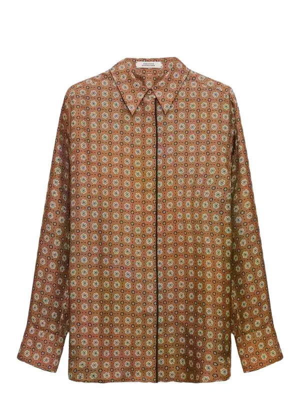 Dorothee Schumacher Graphic Dreams Printed Shirt - Brown