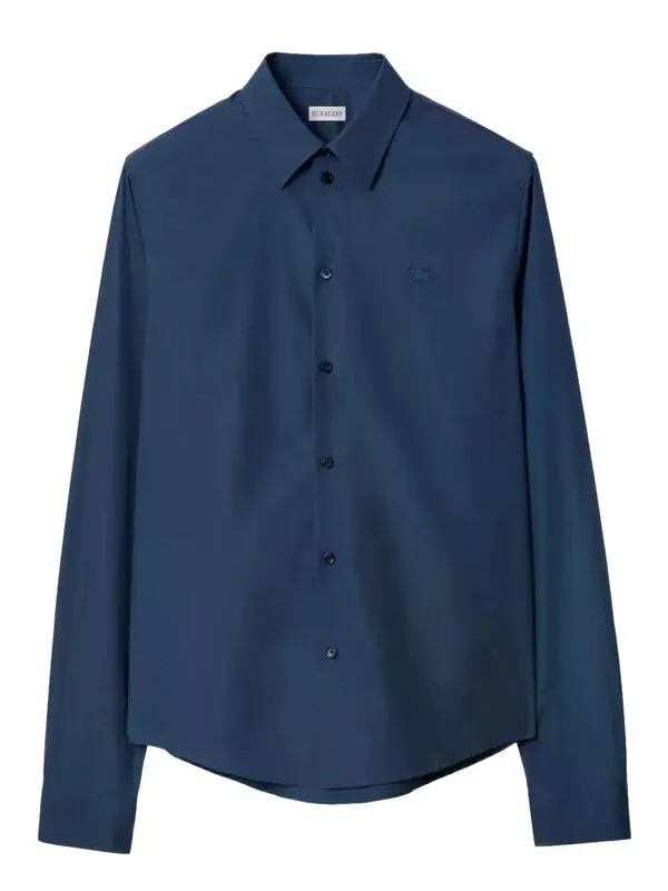 Burberry Poplin Shirt - Blue