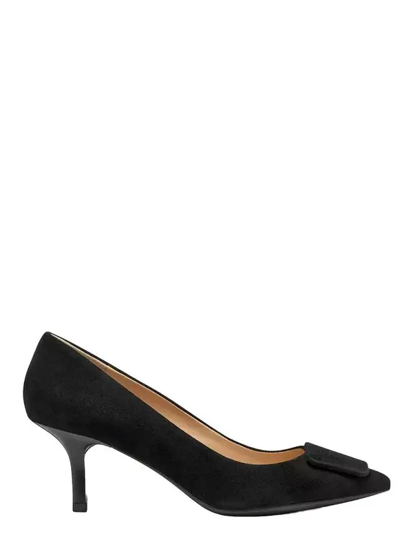 Geox 70mm Kleopy Suede Pumps - Black