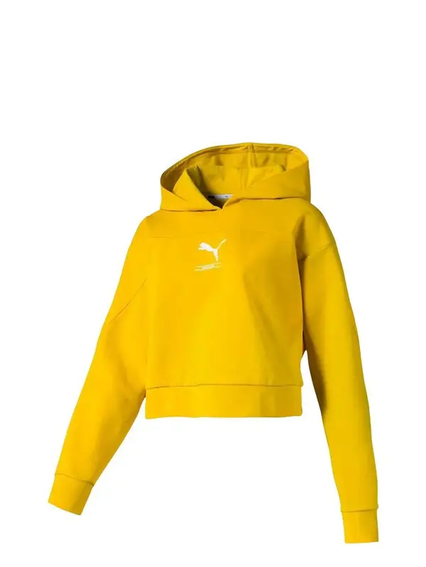 PUMA Nu-tility Hooded Top - Yellow