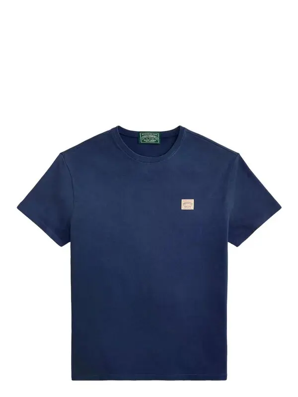 Polo Ralph Lauren Crew-neck Patch T-shirt - Blue