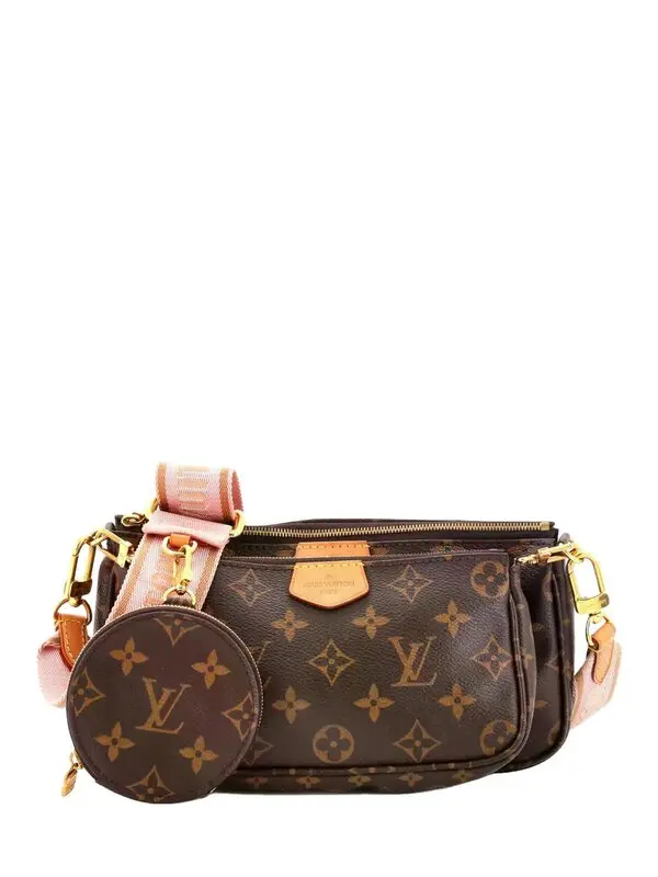 LOUIS VUITTON Multi Pochette Accessoires Monogram Crossbody Bag - Brown