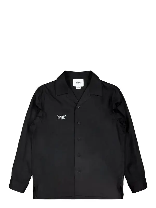 WTAPS Ctly. Twill Buttoned-up Shirt - Black