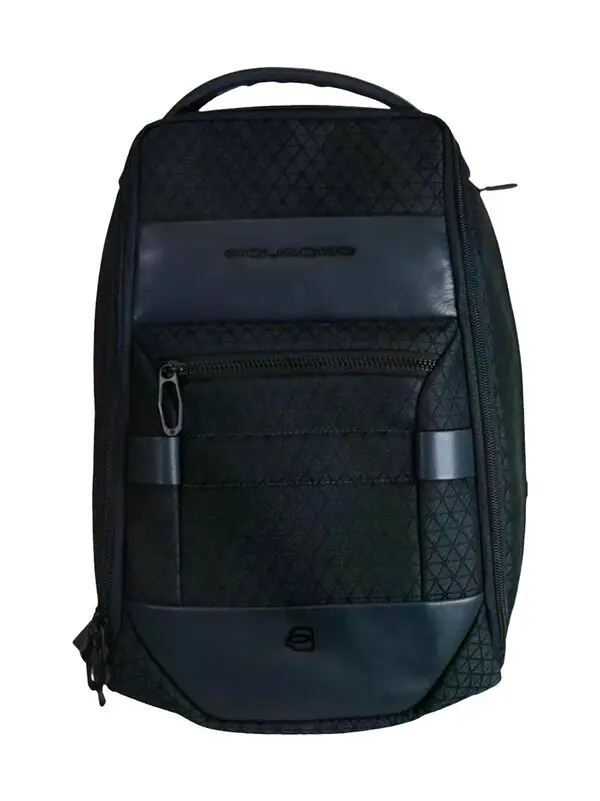 PIQUADRO Geometric-panel Backpack - Blue