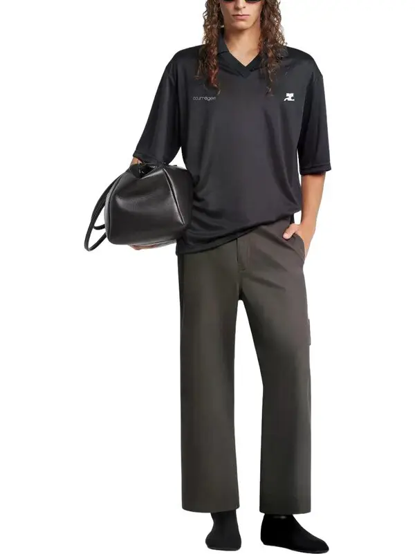 COURREGES Belt-loops Trousers - Grey