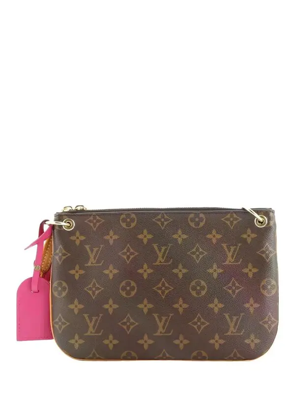 LOUIS VUITTON Lorette Handbag Monogram Canvas Crossbody Bag - Brown