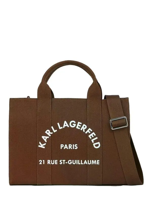 Karl Lagerfeld Rue St-guillaume Tote Bag - Brown