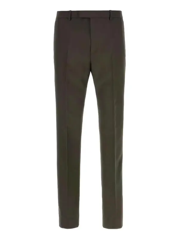Gucci Split-hem Trousers - Brown