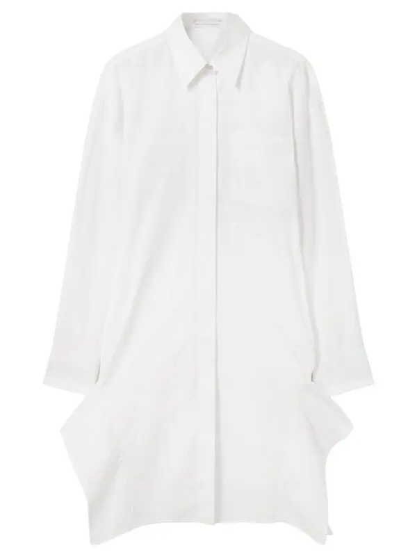 Stella McCartney Long-sleeve Shirt Dress - Pure White
