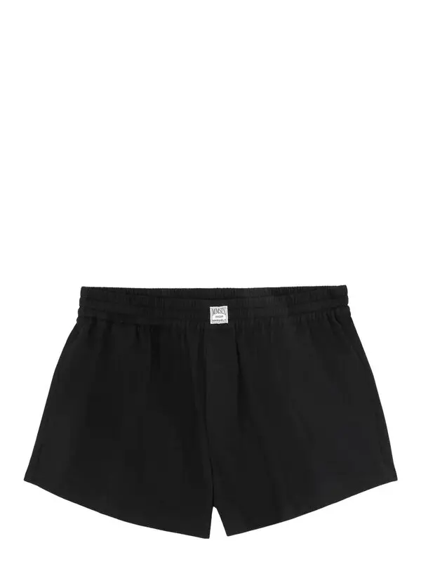 MAISON MARGIELA Elasticated-waistband Shorts - Black