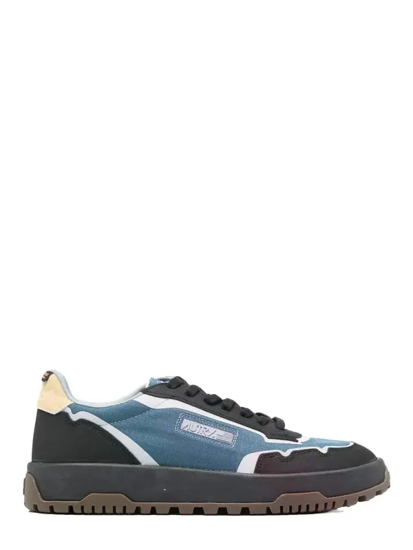 AUTRY Wildpace Panelled Trainers - Black