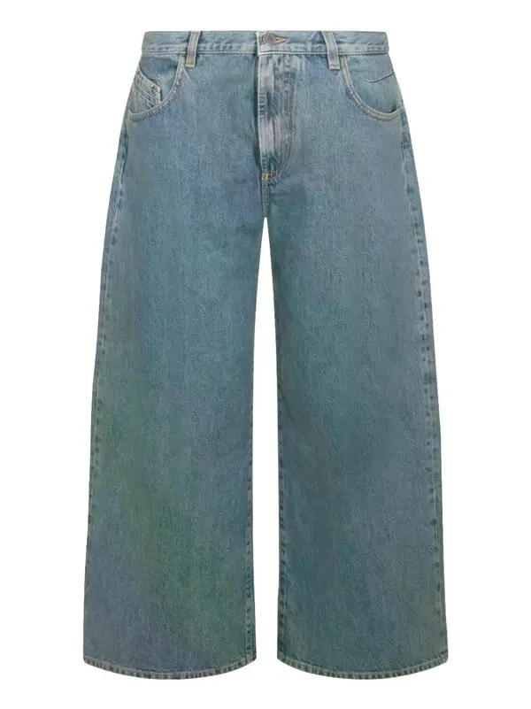 Attico Cropped Jeans - Blue