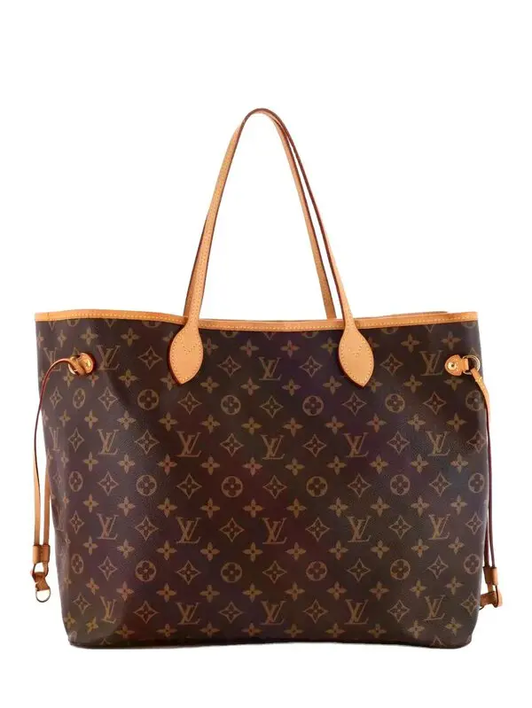 LOUIS VUITTON Neverfull Nm Monogram Canvas Gm Tote - Brown