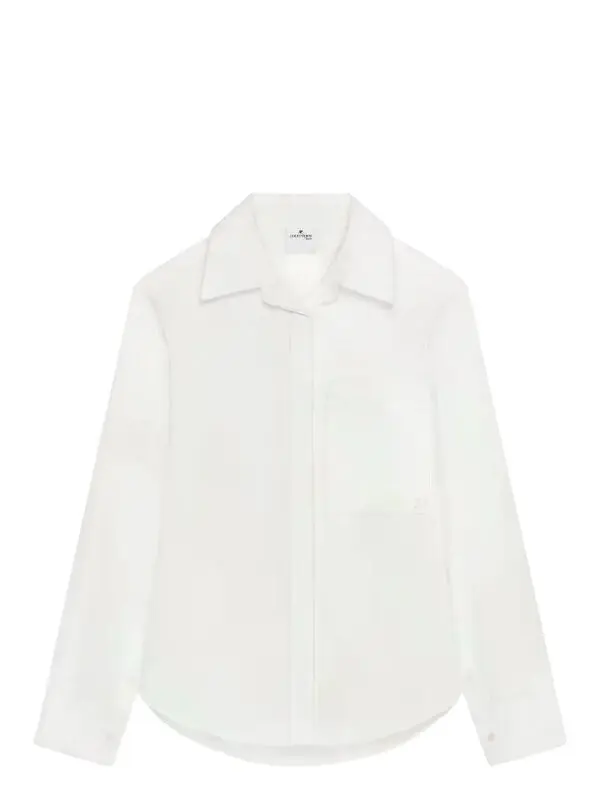 COURREGES Patch-pocket Shirt - White