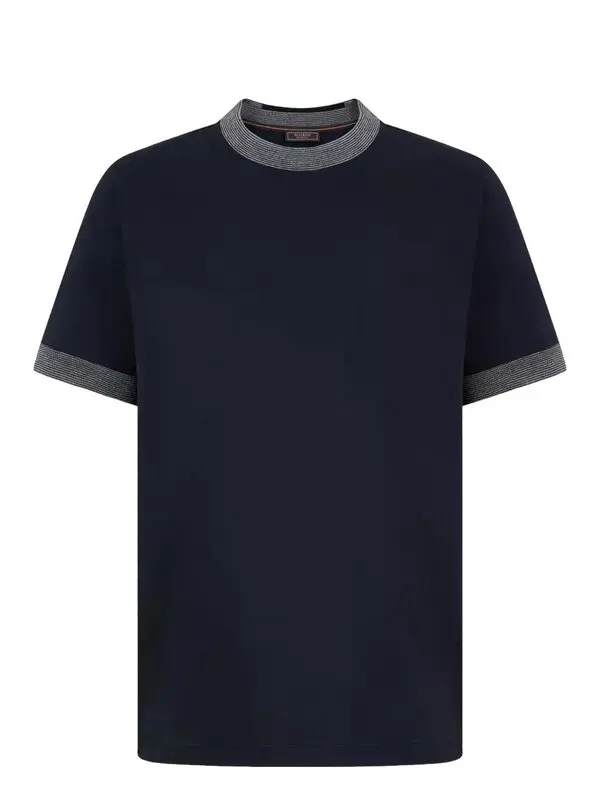 Peserico Ribbed T-shirt - Blue