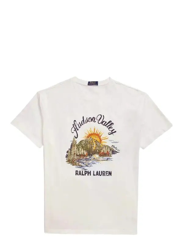 Polo Ralph Lauren Short-sleeved Graphic T-shirt - White