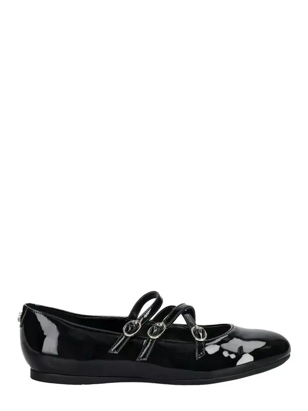 Guess Buckle-fastening Ballet Flats - Black