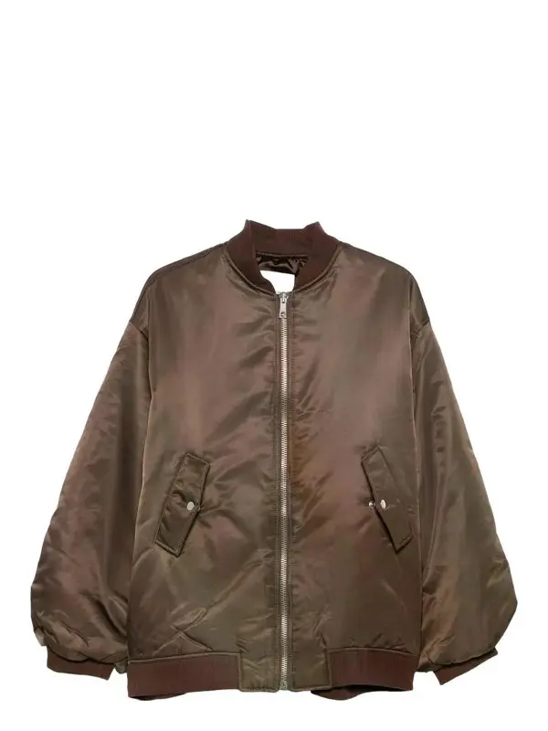THE FRANKIE SHOP Astra Bomber Jacket - Brown