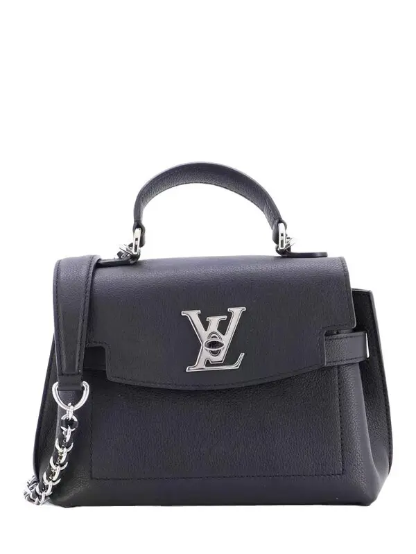 LOUIS VUITTON Lockme Ever Mini Satchel - Black