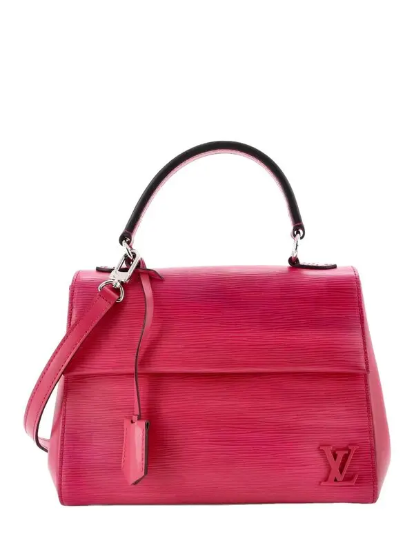 LOUIS VUITTON Cluny Top Handle Bb Satchel Epi Leather - Pink