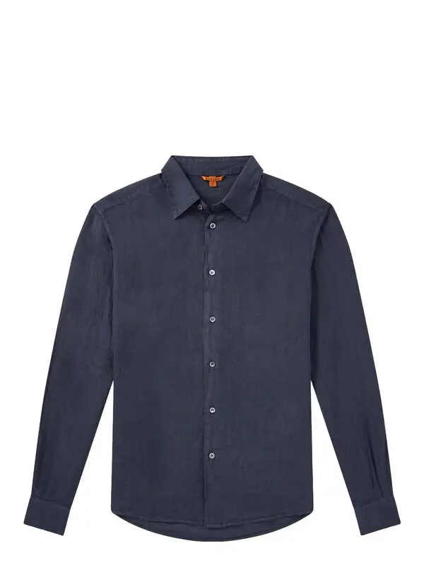 Barena Venezia Linen Shirt - Blue