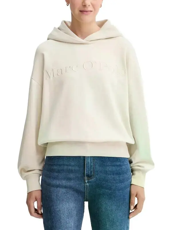 Marc O'polo Embroidered Hoodie - Neutrals