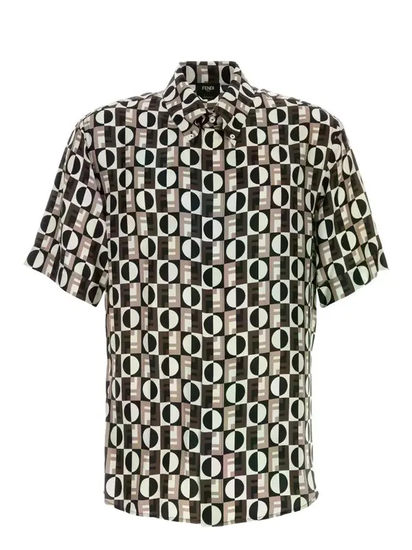 Fendi Silk Shirt - Black