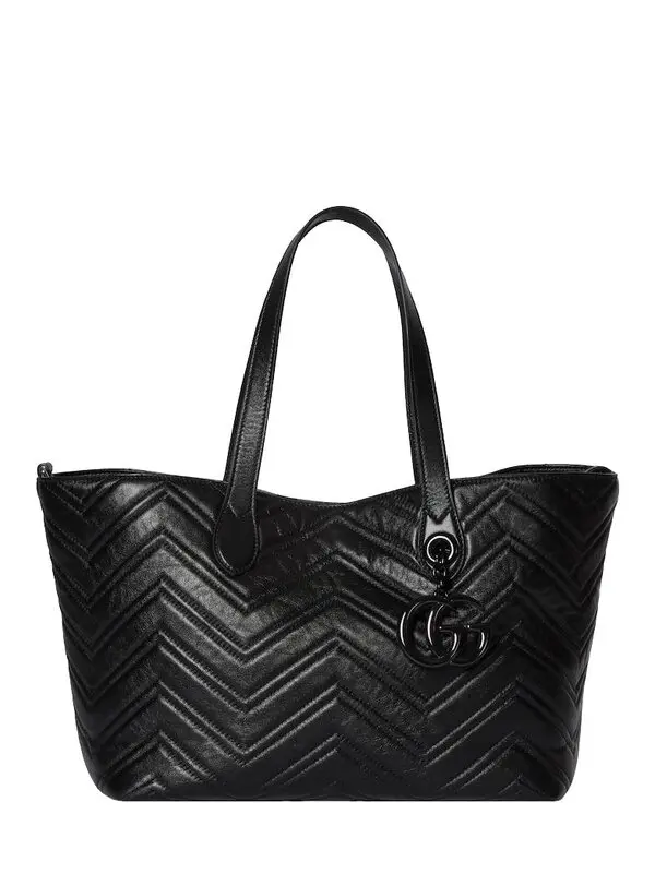 Gucci Gg Marmont Medium Tote Bag - Black