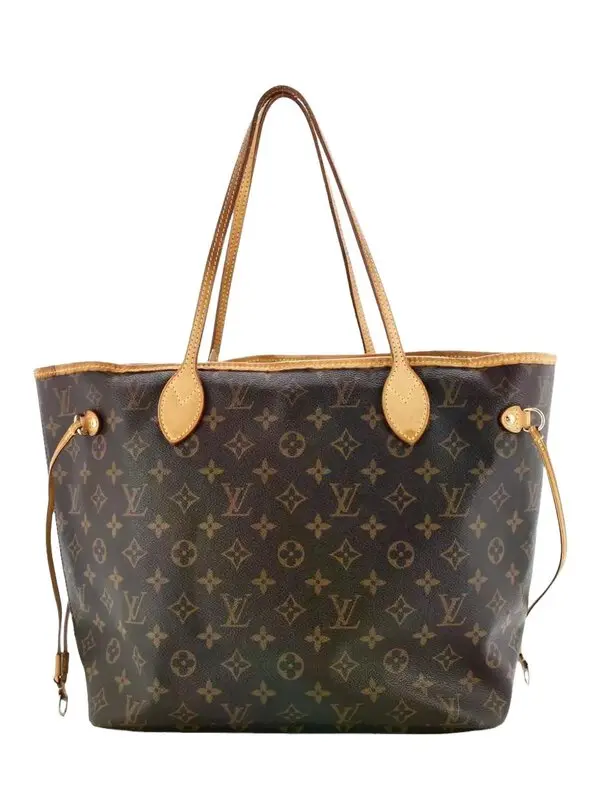 LOUIS VUITTON Neverfull Monogram Canvas Mm Tote - Brown