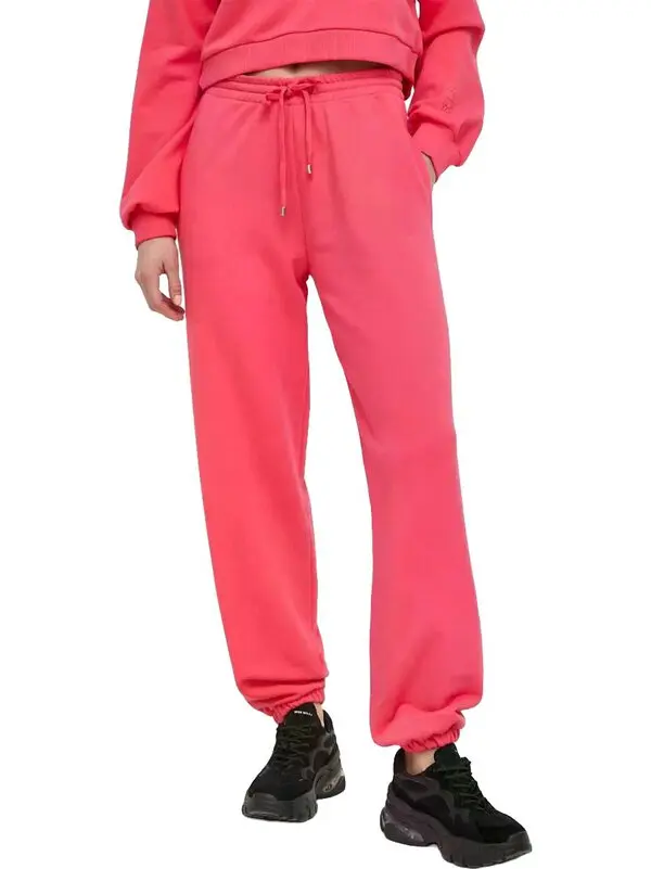 Patrizia Pepe Elasticated Waistband Track Pants - Pink