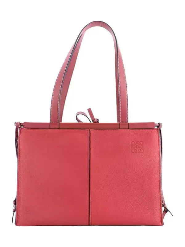 Loewe Cushion Small Tote Bag - Red