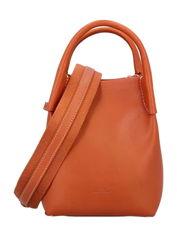 Loro Piana Hook Bale Micro Bag - Orange