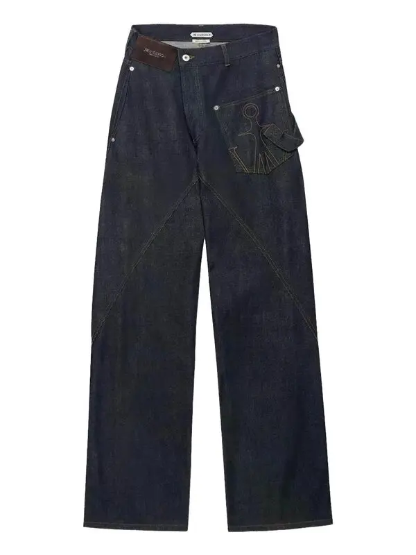 JW Anderson Twisted Workwear Jeans - Blue