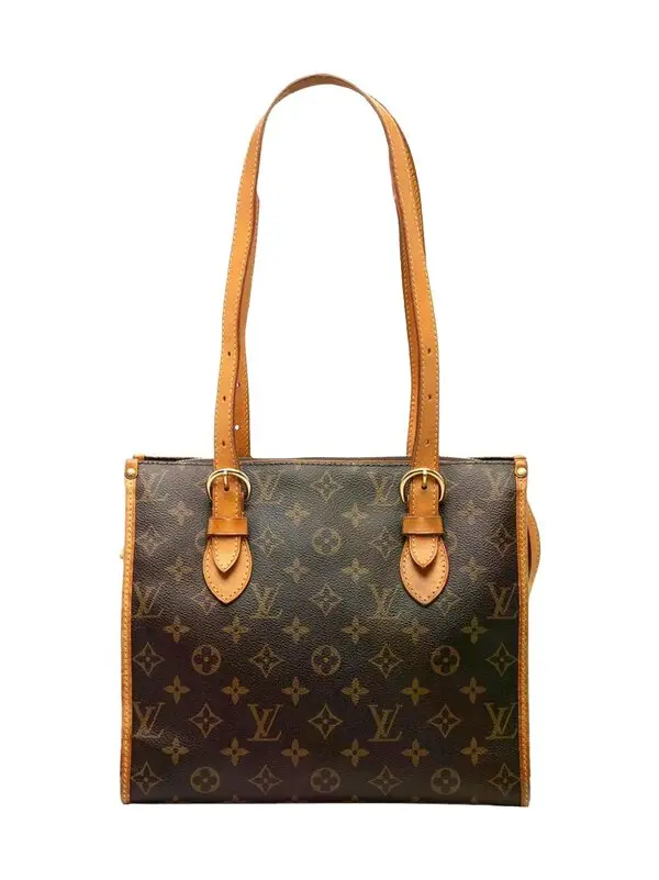 LOUIS VUITTON 2010 Monogram Popincourt Haut Shoulder Bag - Brown