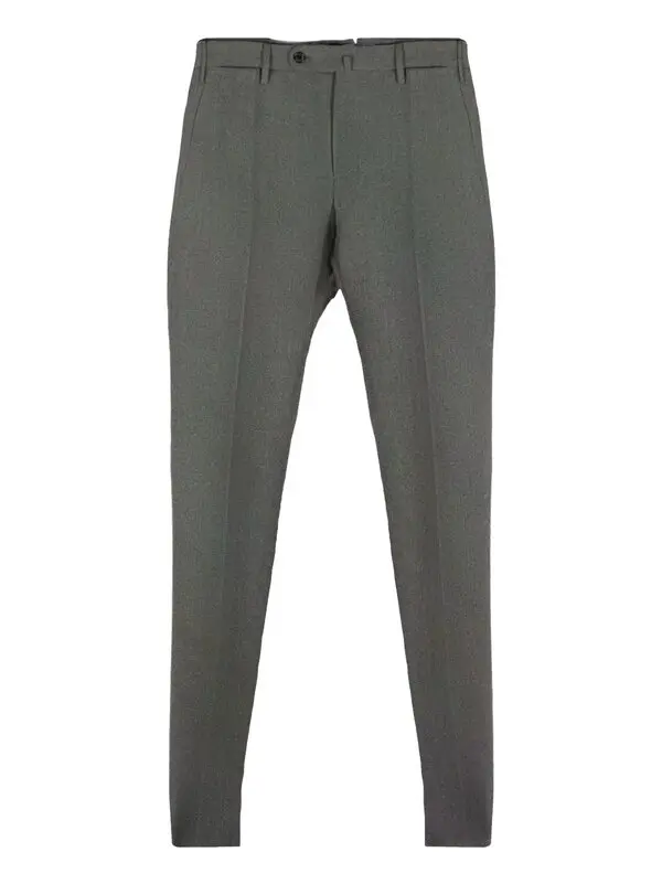 Incotex Wool Blend Tailored Trousers - Grey