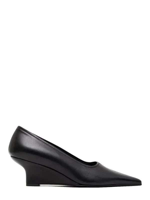 TOTEME 55mm Pointed-toe Leather Pumps - Black